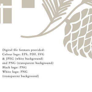 Pine Cone Logo, Pine Cone Cabin Logo, Nature Logo, Pine Forest Logo ...