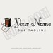 Sewing Logo, Needle and Thread Pre-made Logo, Seamstress or Tailors ...