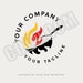 Wok Cooking Logo, Flaming Wok, Pre Made Restaurant Logo, Stir-fry ...
