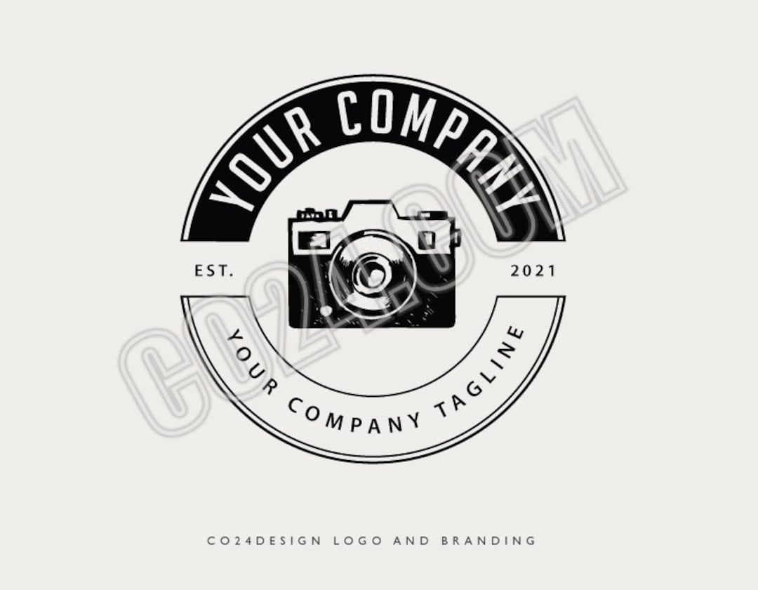 Vintage Camera Logo Design