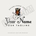 Sewing Logo, Needle and Thread Pre-made Logo, Seamstress or Tailors ...