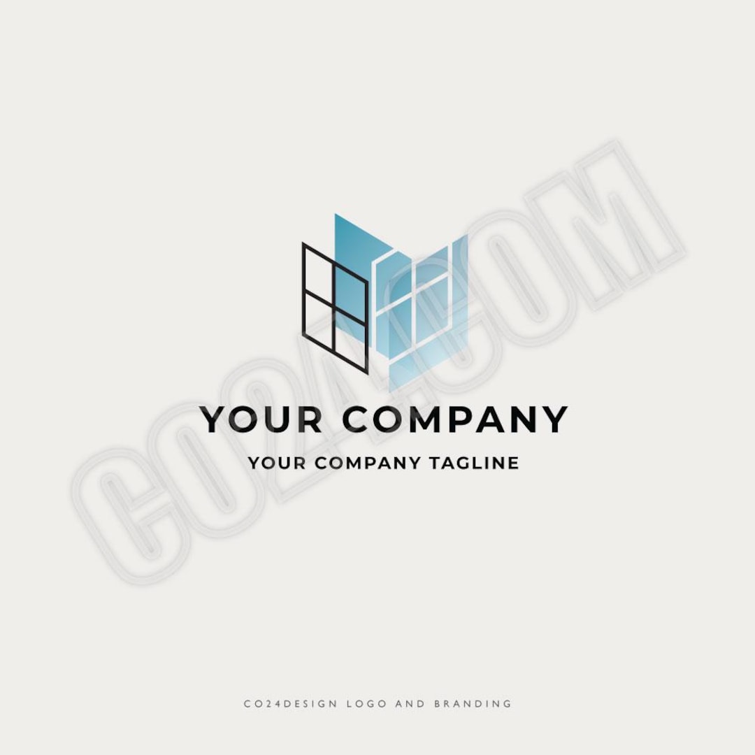 Glass Company Logo, Window Company Logo, Double-glazing Logo, Triple ...
