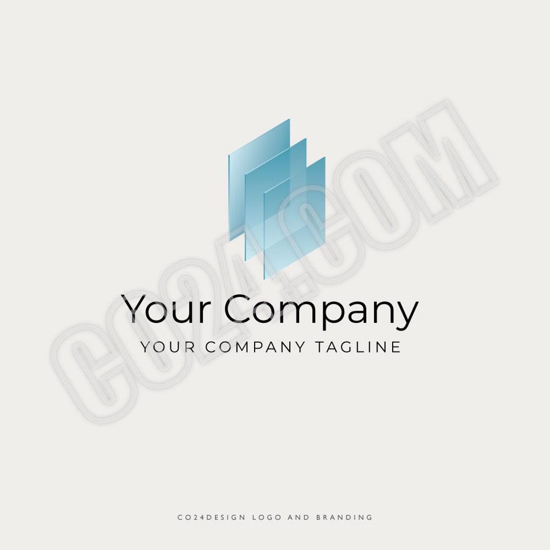 Window Company Logo, Glass Company Logo, Double-glazing Logo, Triple ...