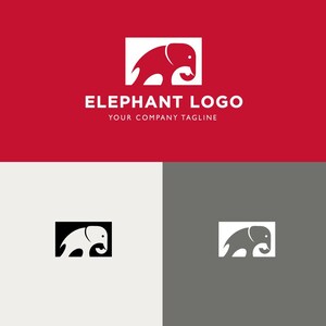 Elephant Logo, Road Haulage Logo, Trucking Company Logo, Freight ...