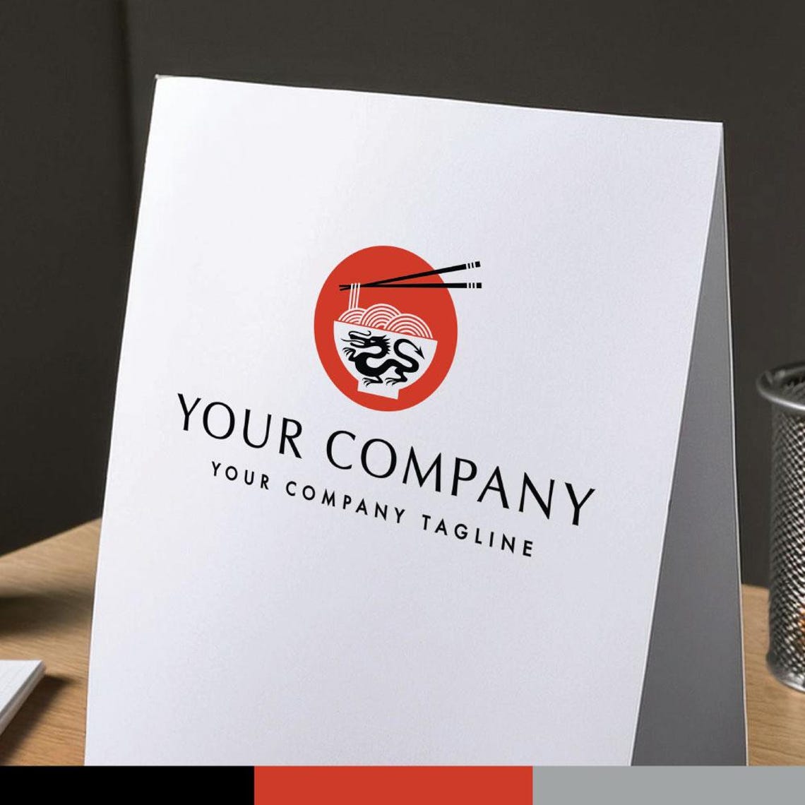Dragon Noodles Restaurant Logo: Asian Cuisine Catering (eps, Svg, Jpeg ...