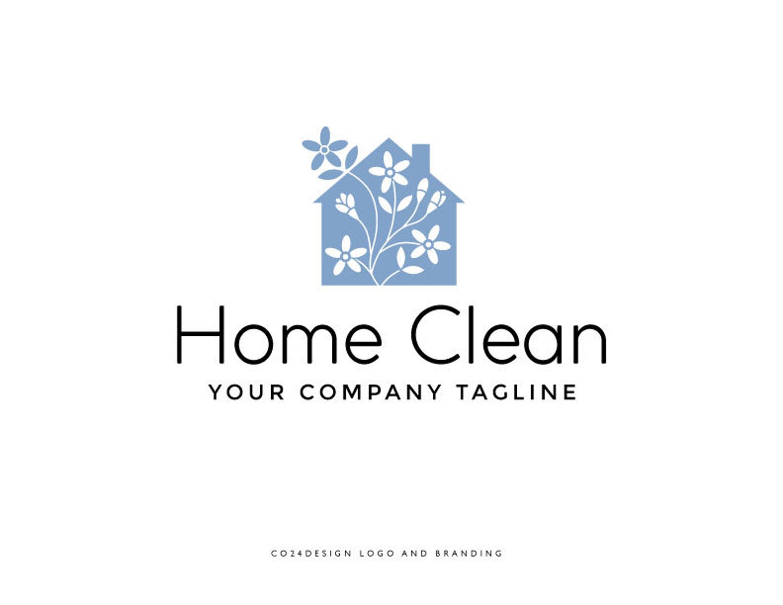 House Cleaning Logo Maid Logo Housekeeper Logo Clean Logo - Etsy