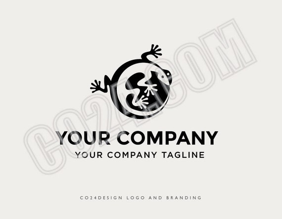 Logotipo De Geco Gecko Logo Vector Icono Logo Reptil Tatuaje Vector