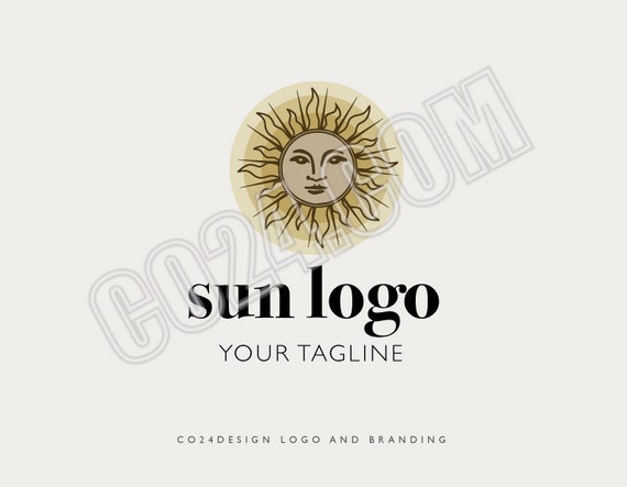 Sun Face Logo