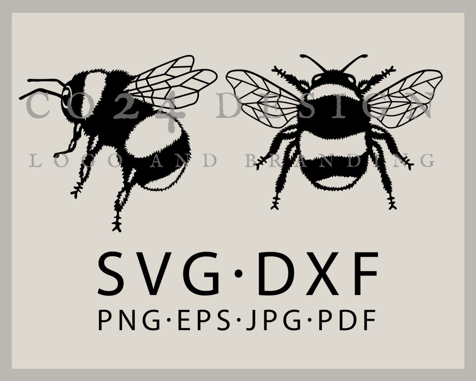 Bumblebee SVG Bee DXF BumbleBee Cut File Insect art | Etsy