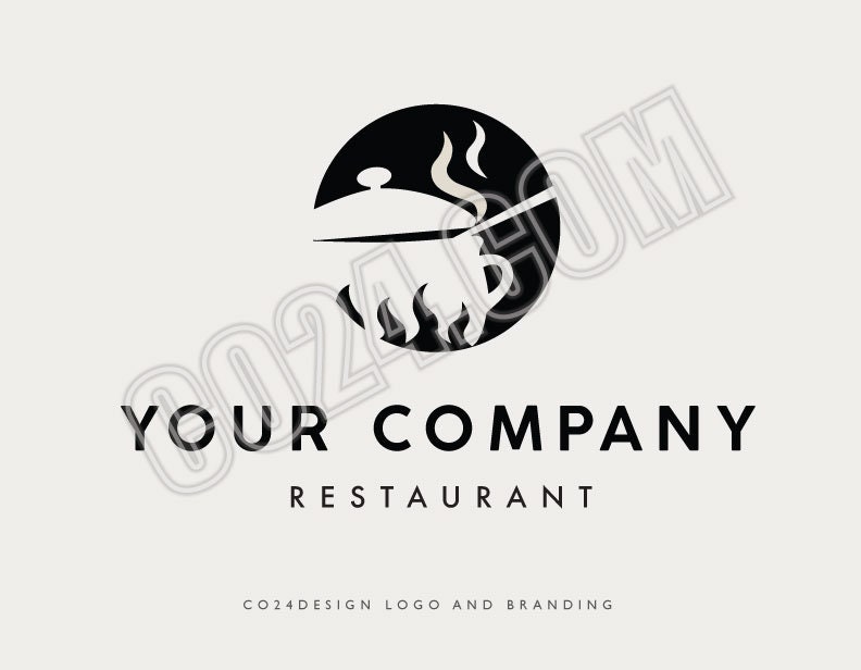 Cooking Logo Restaurant Logo Pre Made Hot Pot Logo Catering - Etsy
