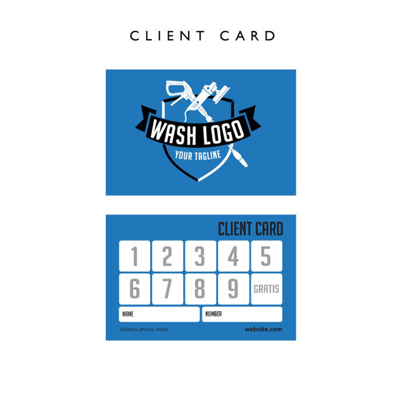 Car Wash Logo Auto Cleaning Shield Logo Auto Cleaning | Etsy