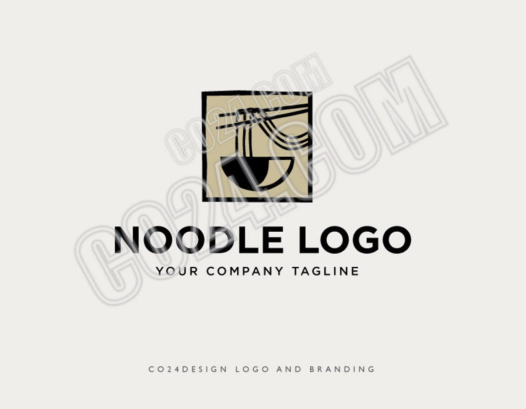 Noodle Bar Logo, Noodle Restaurant Logo, Chop Sticks Logo, Ramen ...