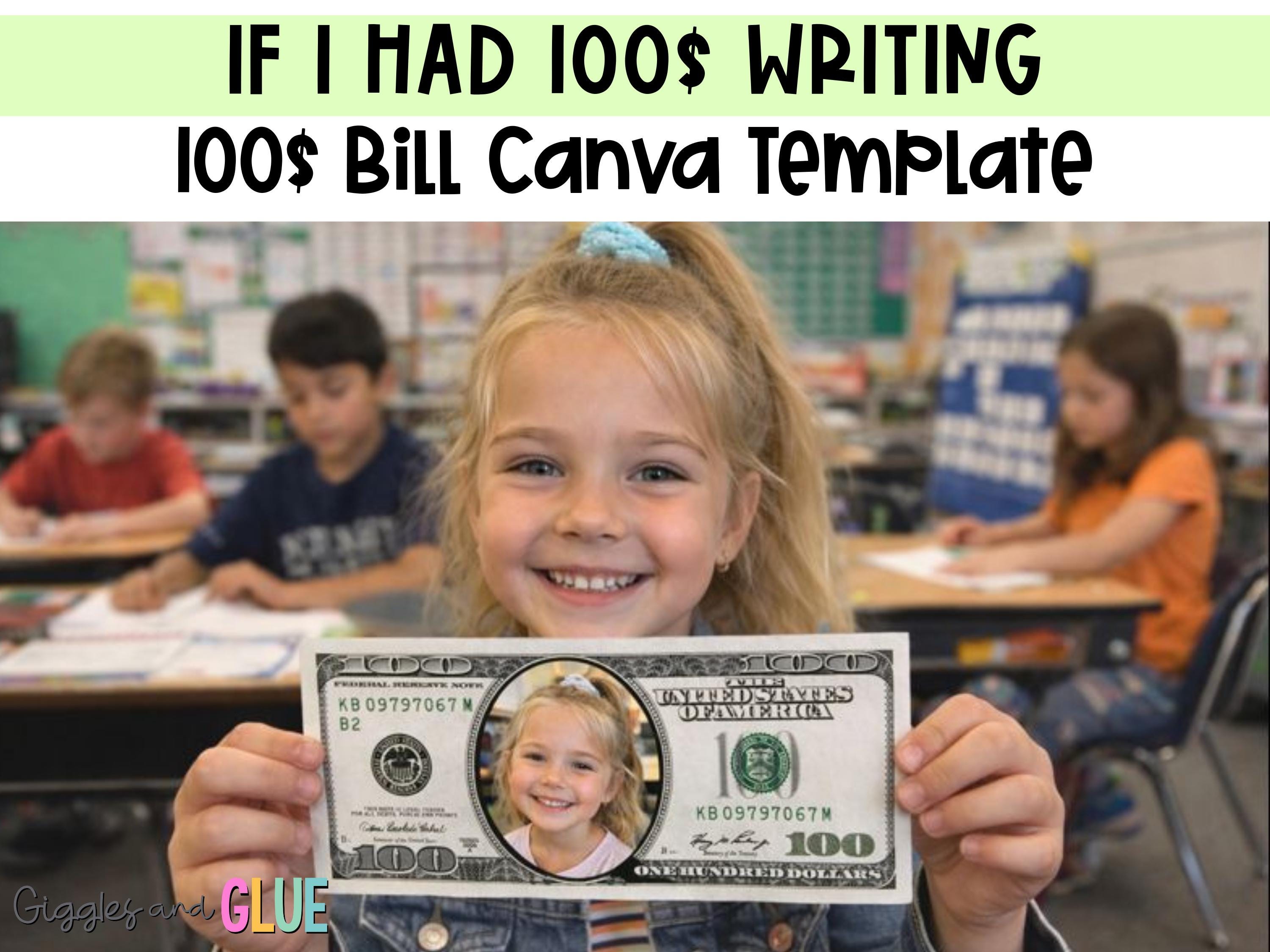 100 Days of School Bulletin Board 100th Day of School If I Had 100 ...