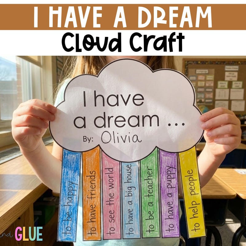 Mlk Kindergarten Craft - Etsy