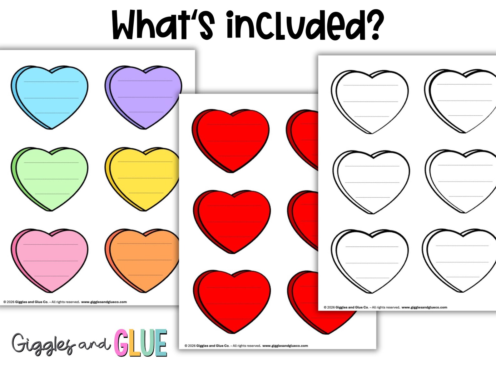 Valentine‘s Day SEL Craft Self Love Activity Things I Love About Myself ...