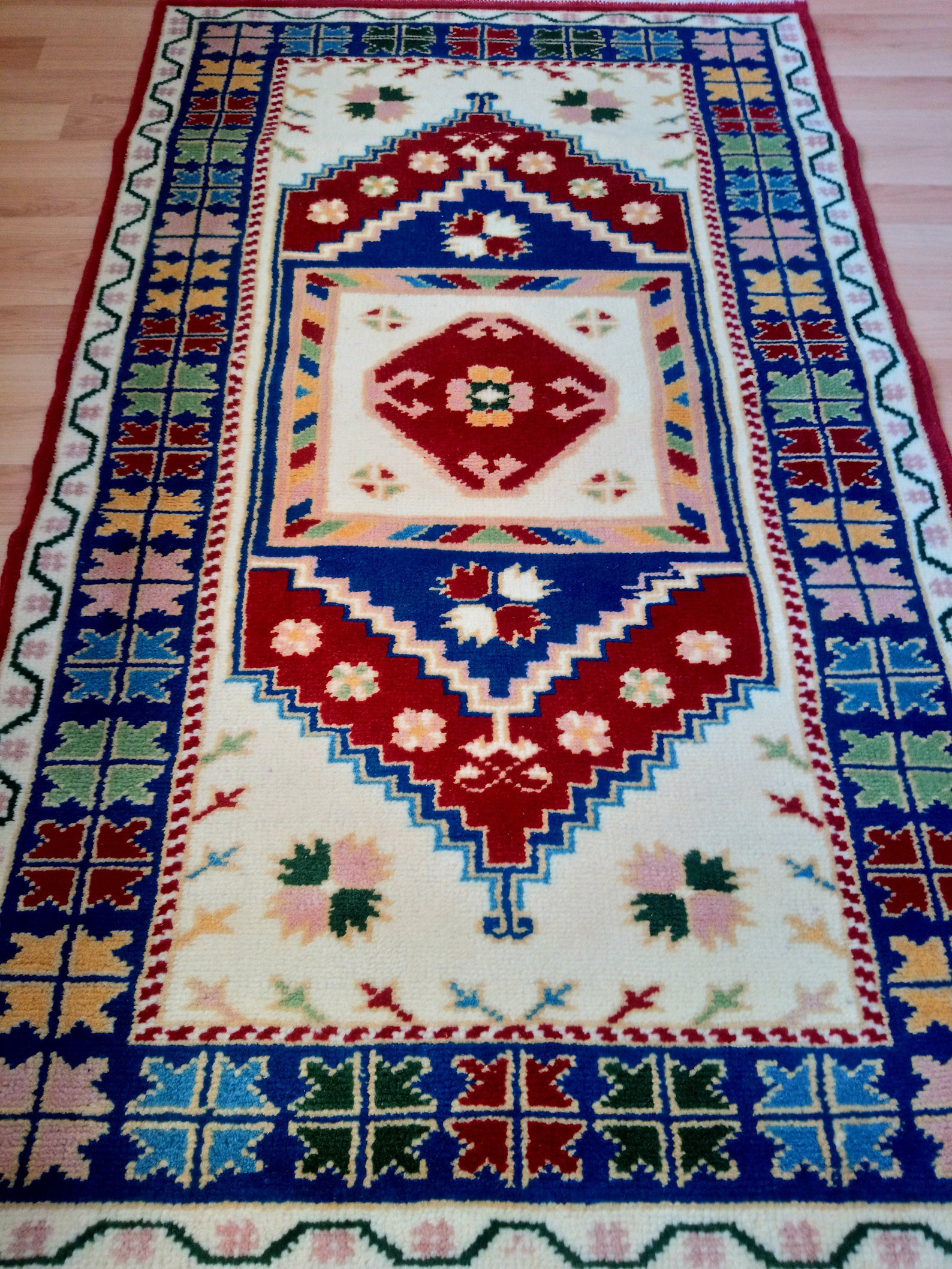 Turkish Handmade Anatolian Wool Rug, Brand New Hand-knotted Rug ...