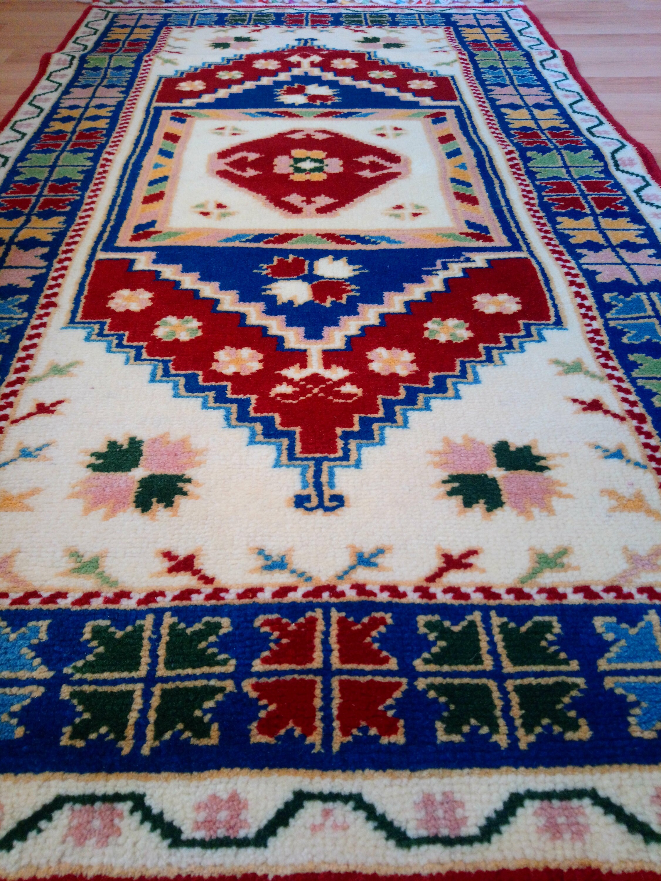 Turkish Handmade Anatolian Wool Rug, Brand New Hand-knotted Rug ...