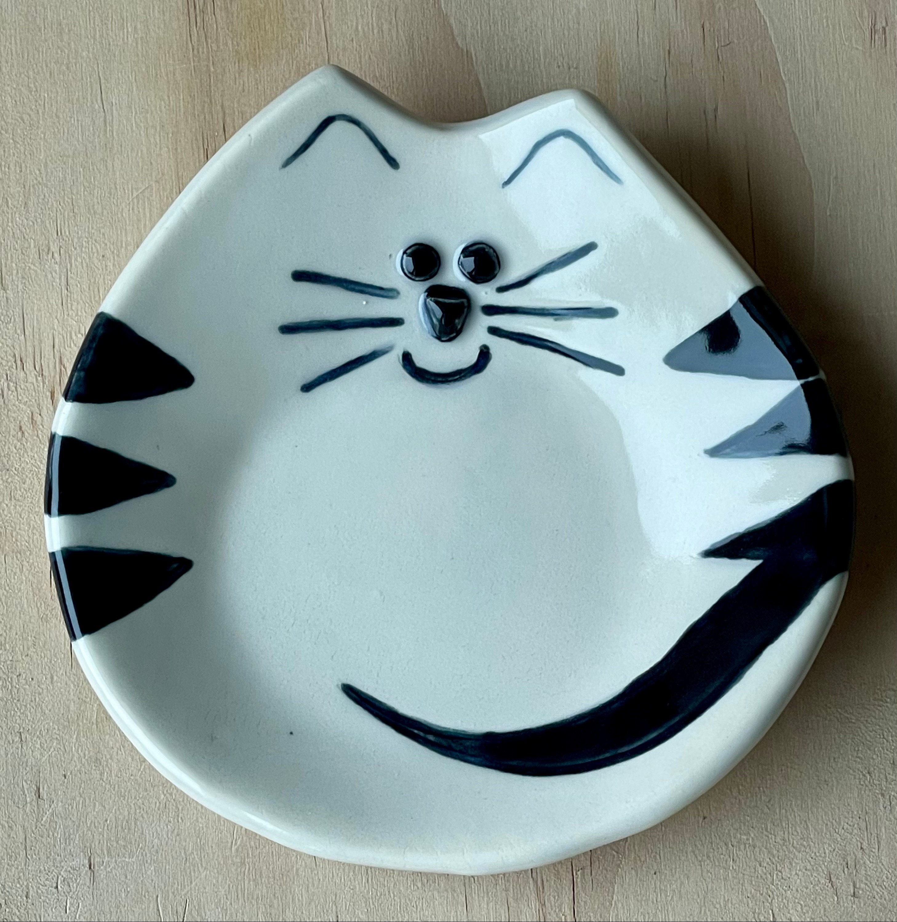 Ceramic Kitty kitten, Cat Spoon Rests From Grammy's Divine Designs ...