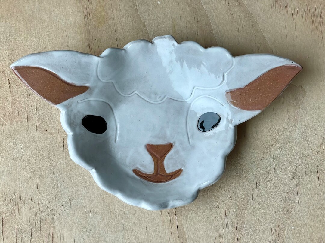 Sheep lamb Spoon Rest From Grammy's Divine Designs Country Farm ...