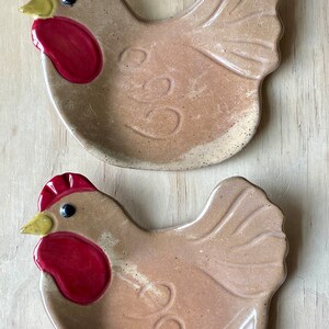 Chicken Ceramic Spoon Rest From Grammy's Divine Designs Country Farm ...