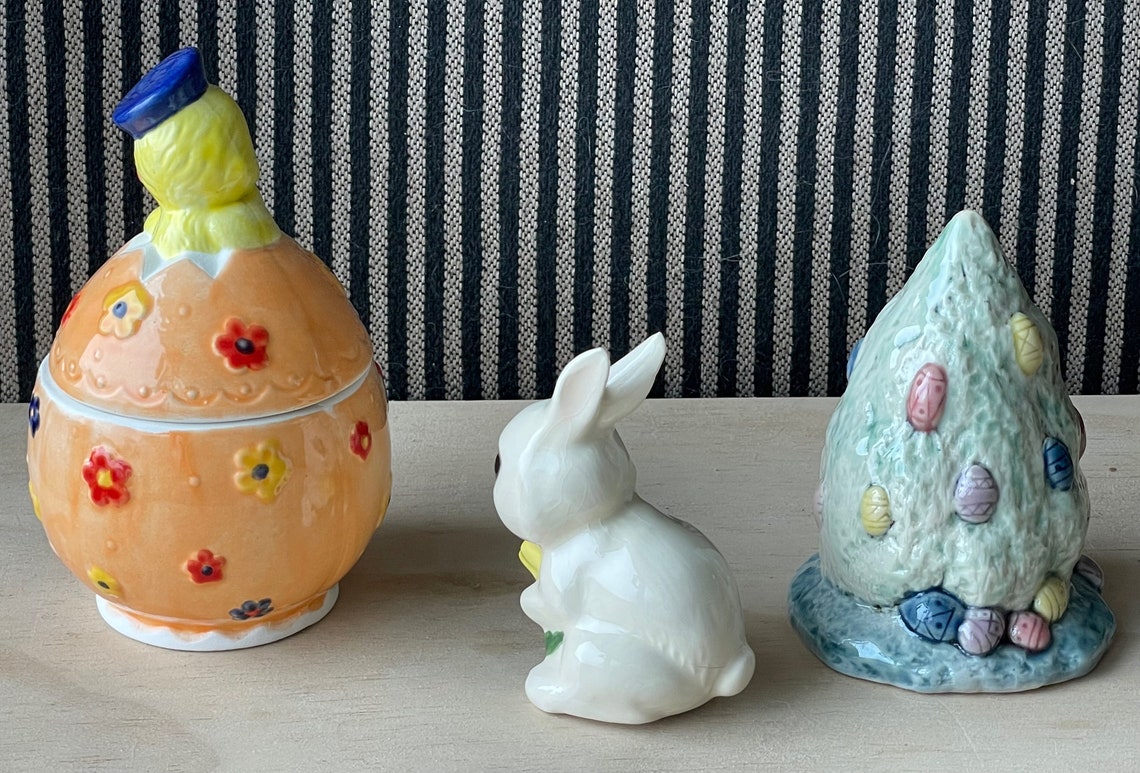 Poured Ceramic Porcelain Easter Figurine From Grammy's Divine Design ...