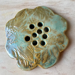 Handmade Ceramic Stoneware Regular Mouth Mason Jar Flower Frogs - Etsy