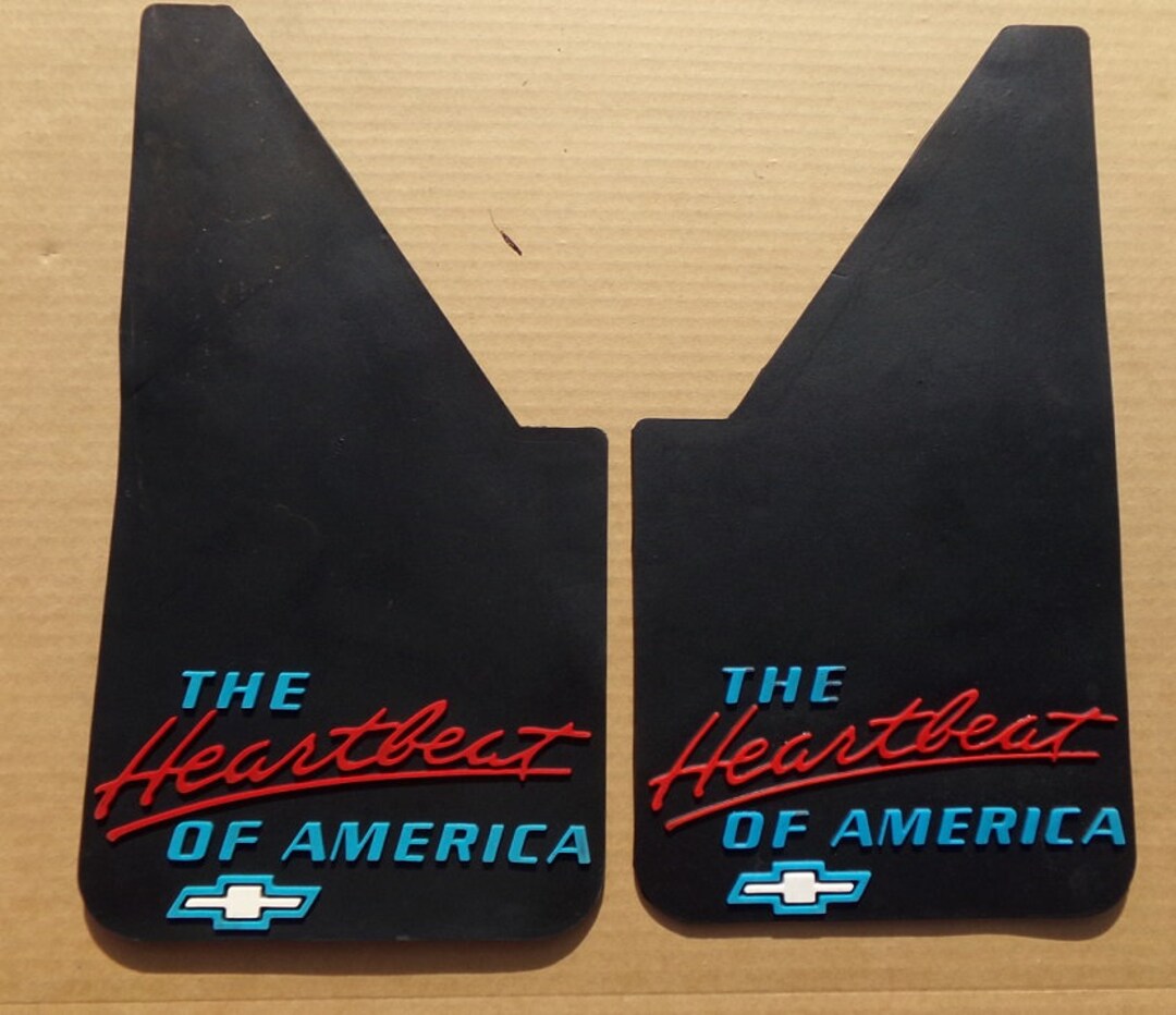 Pair Chevy Chevrolet Mudflaps Splash Guards 8 in X 15in - Etsy