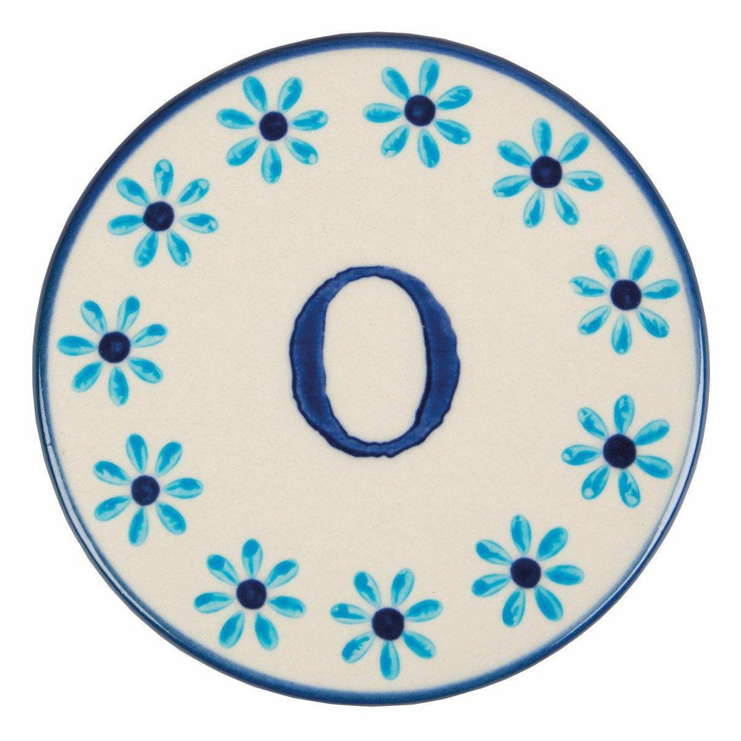 Bohemian Letter O Alphabet Coaster Unique Christmas Gift - Etsy