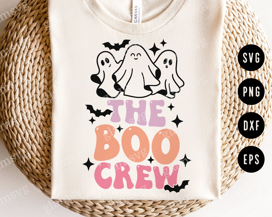 The Boo Crew SVG | Cute Ghosts SVG | Halloween SVG | Digital Download ...