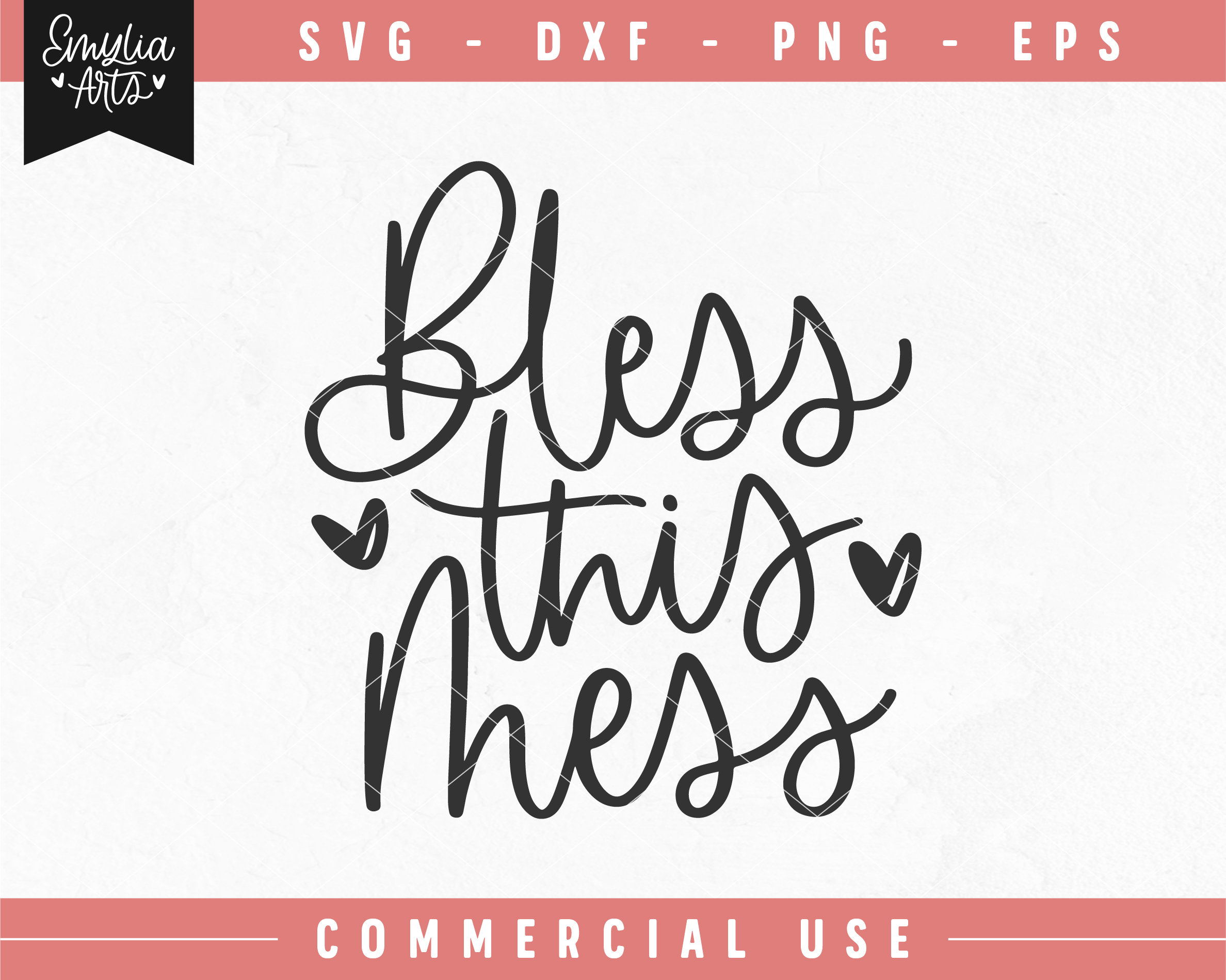 Bless This Mess SVG Home Sign Svg Farmhouse Svg Rustic Home - Etsy