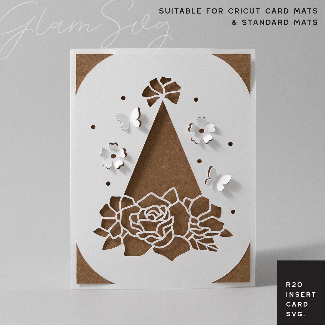 Birthday Insert Card SVG | R20 Cricut Joy Insert Card SVG | Birthday ...