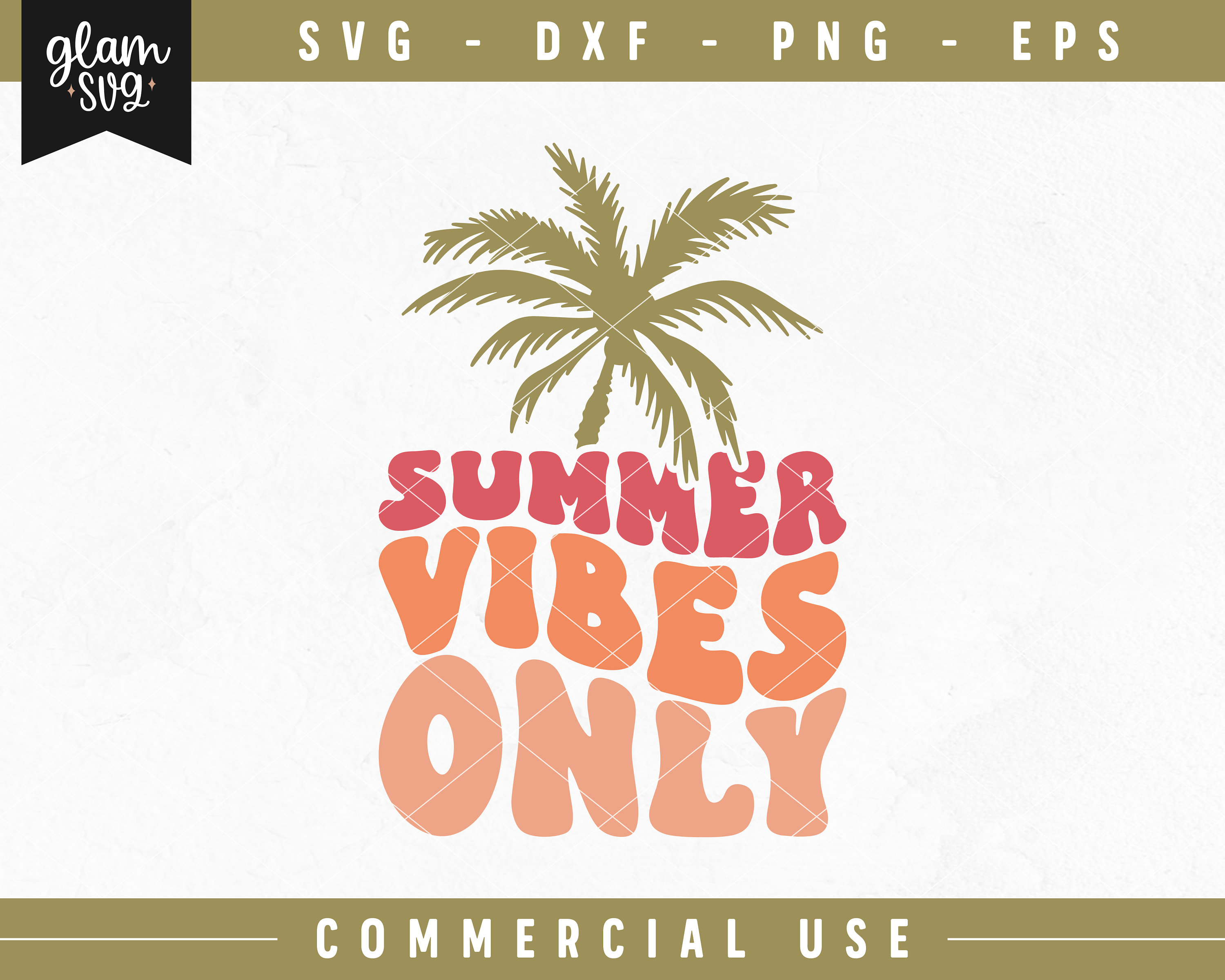 Summer Vibes Only SVG Retro Summer Svg Groovy Vibes Svg - Etsy
