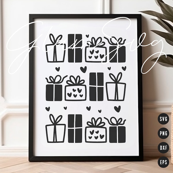 Presents Svg - Etsy