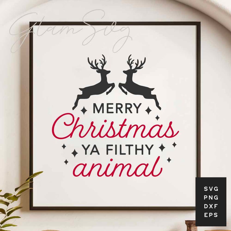 Animals and Christmas Svg - Etsy