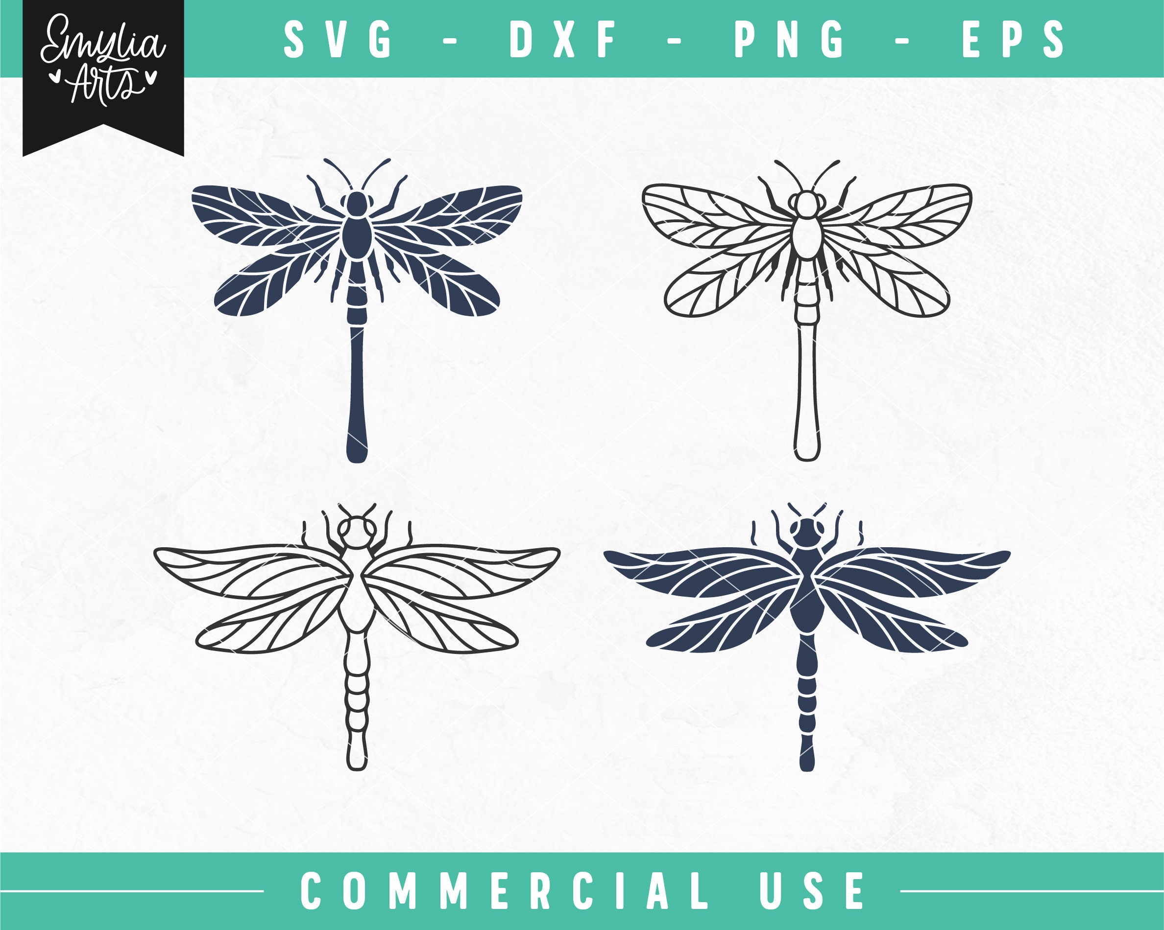 Dragonfly SVG, Dragonfly Silhouette, Hand Drawn Dragonflies ,insect Svg ...