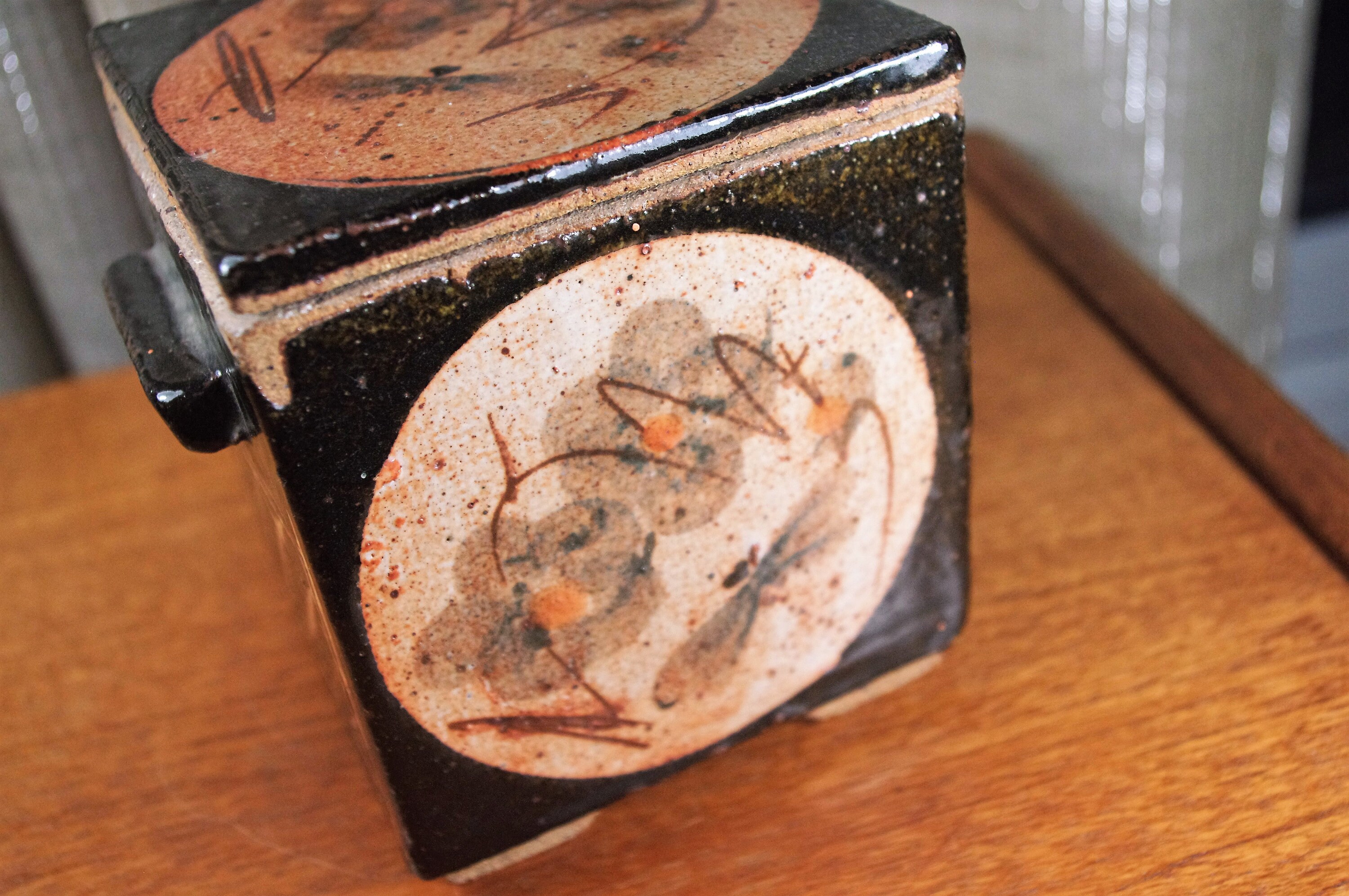 Scottish Potter Willie Carter, Top Farm Pottery Oriental Inspired ...