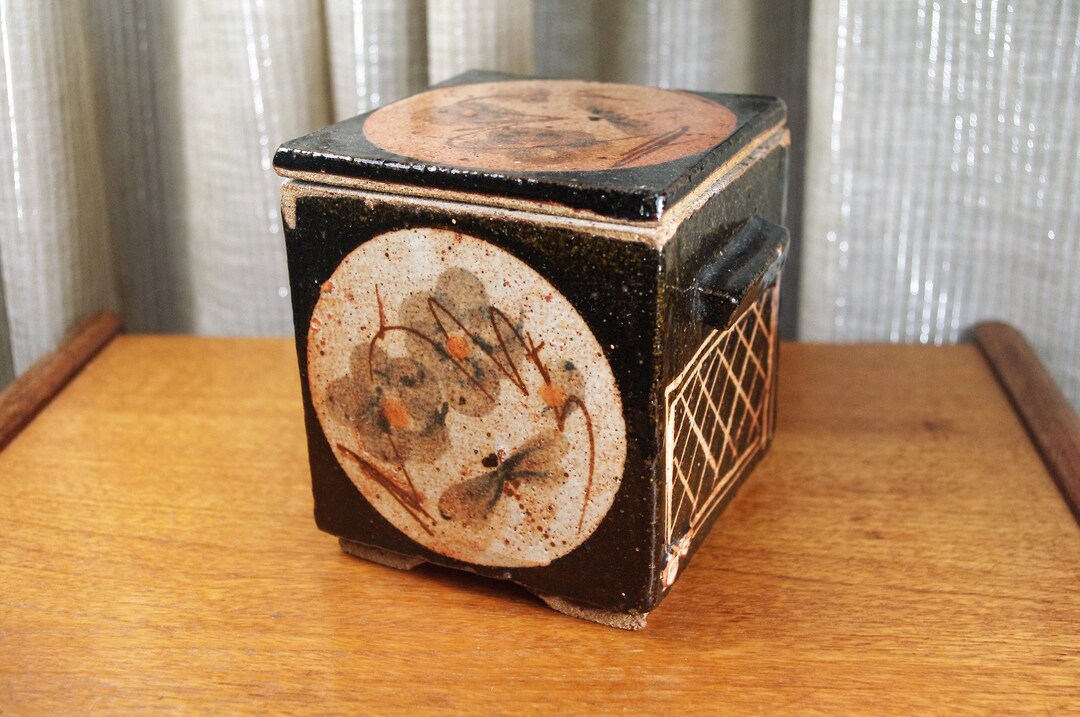 Scottish Potter Willie Carter, Top Farm Pottery Oriental Inspired ...