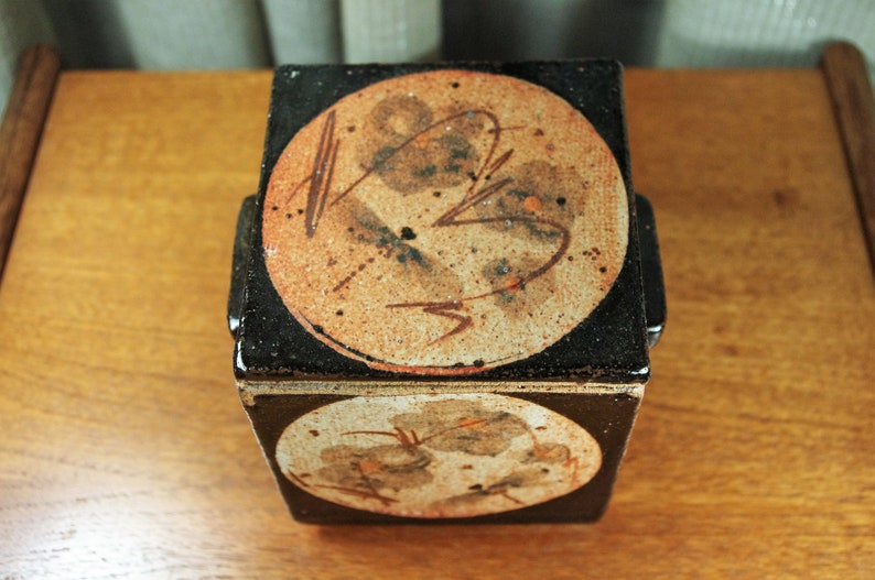 Scottish Potter Willie Carter, Top Farm Pottery Oriental Inspired ...