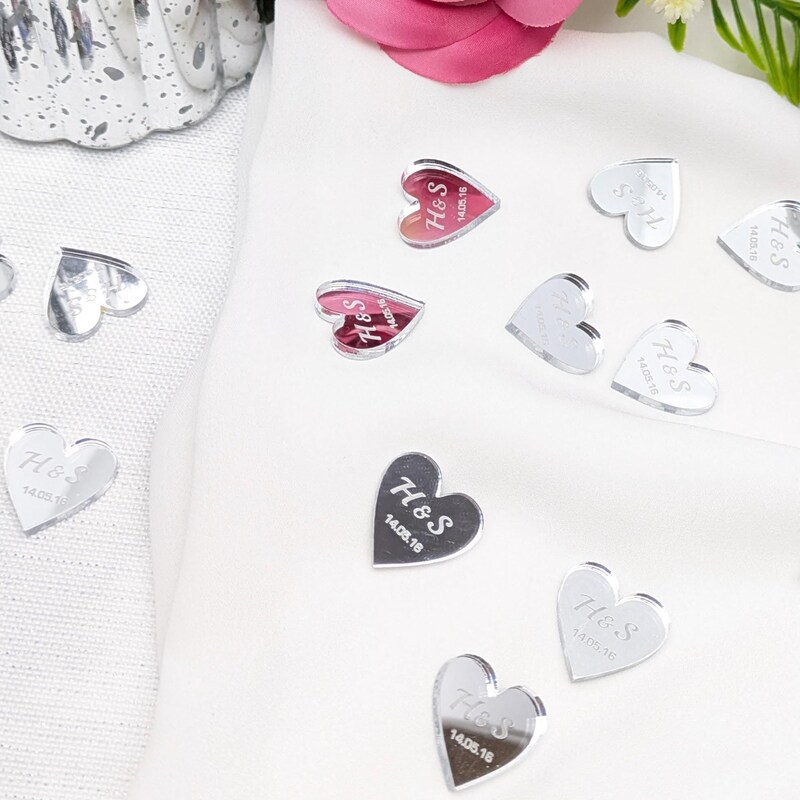 Gold Heart Confetti - Etsy