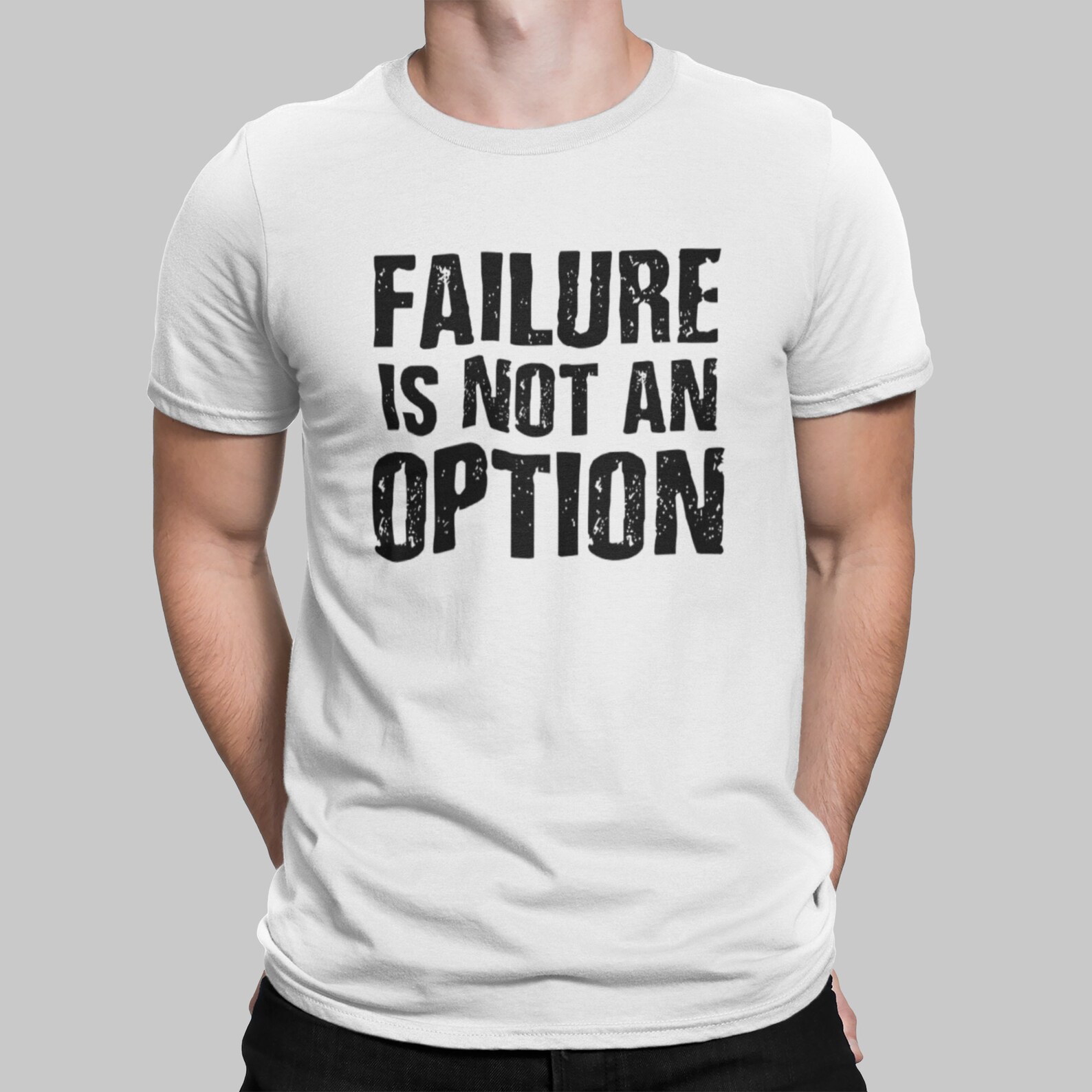 FAILURE is Not an Option Motivational T-Shirt 100% Cotton | Etsy