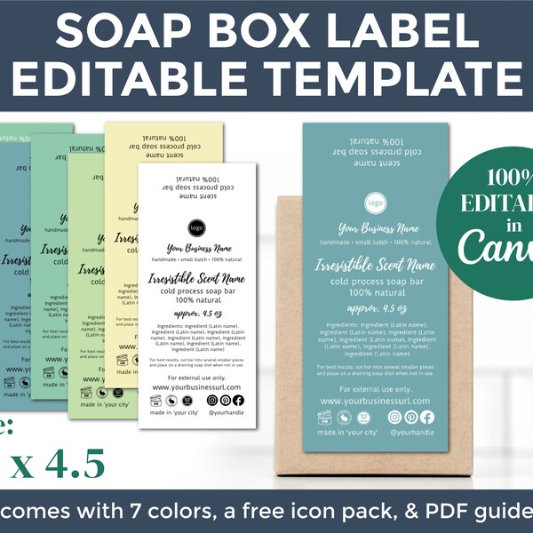 Tall Skinny Soap Box Svg - Etsy