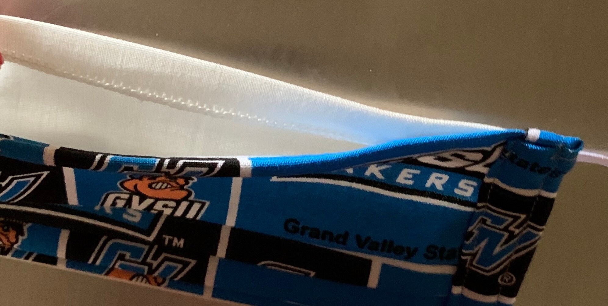 Grand Valley State University face mask Lakers. GVSU | Etsy