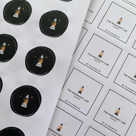 Custom Matt Square Stickers 37mm Stickers Sticker Sheets | Etsy