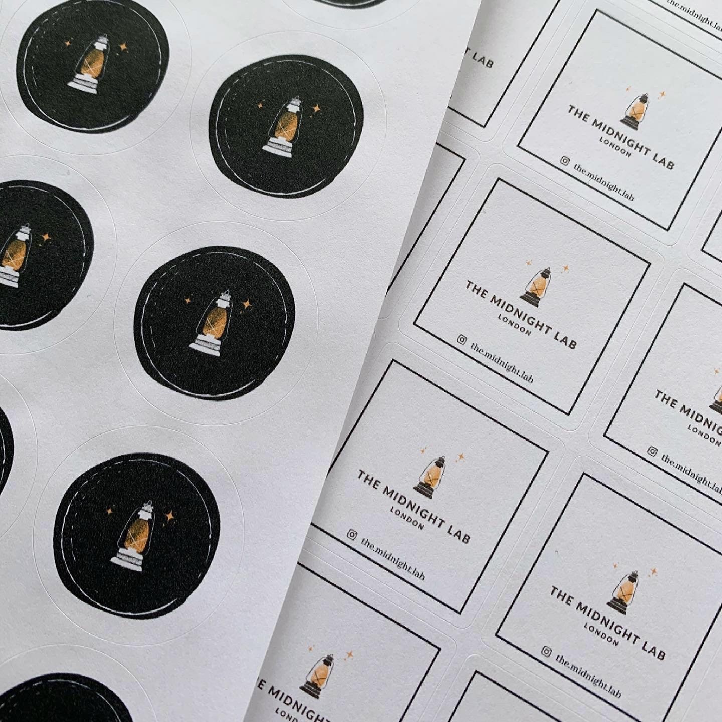 Custom Matt Square Stickers 37mm Stickers Sticker Sheets | Etsy