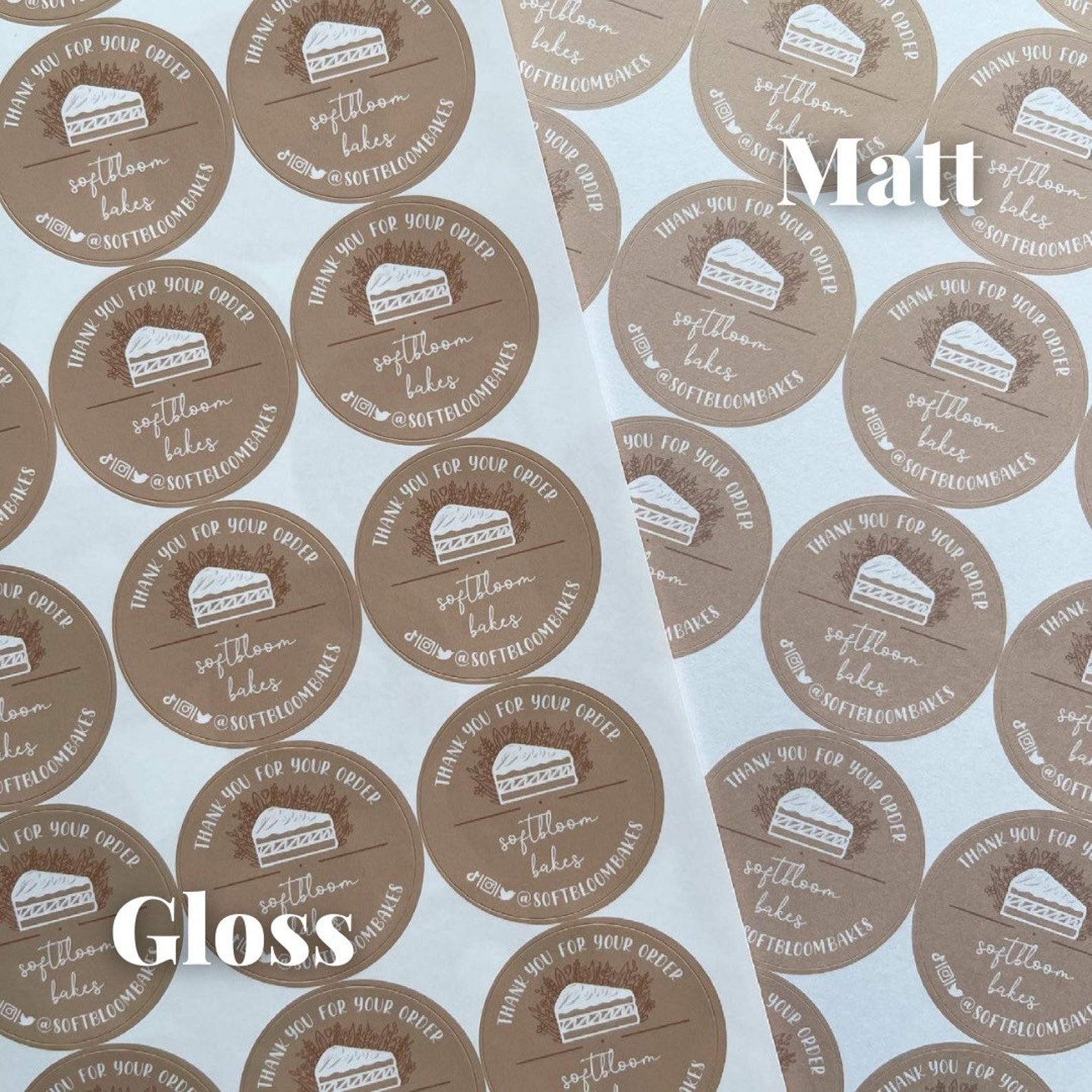 Custom Circle Stickers 37mm Round Stickers Sticker Sheets - Etsy