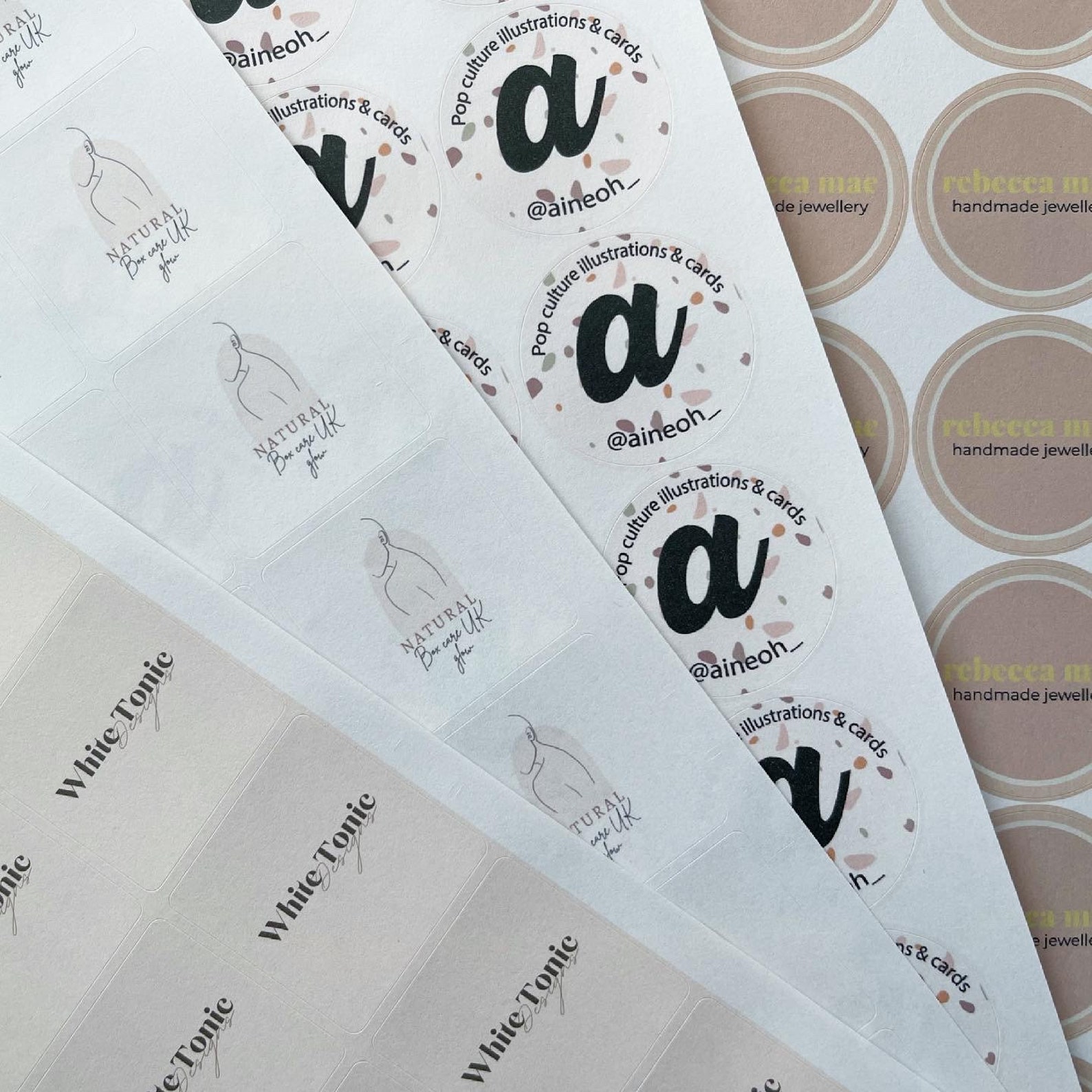 Custom Circle Stickers 37mm Round Stickers Sticker Sheets - Etsy