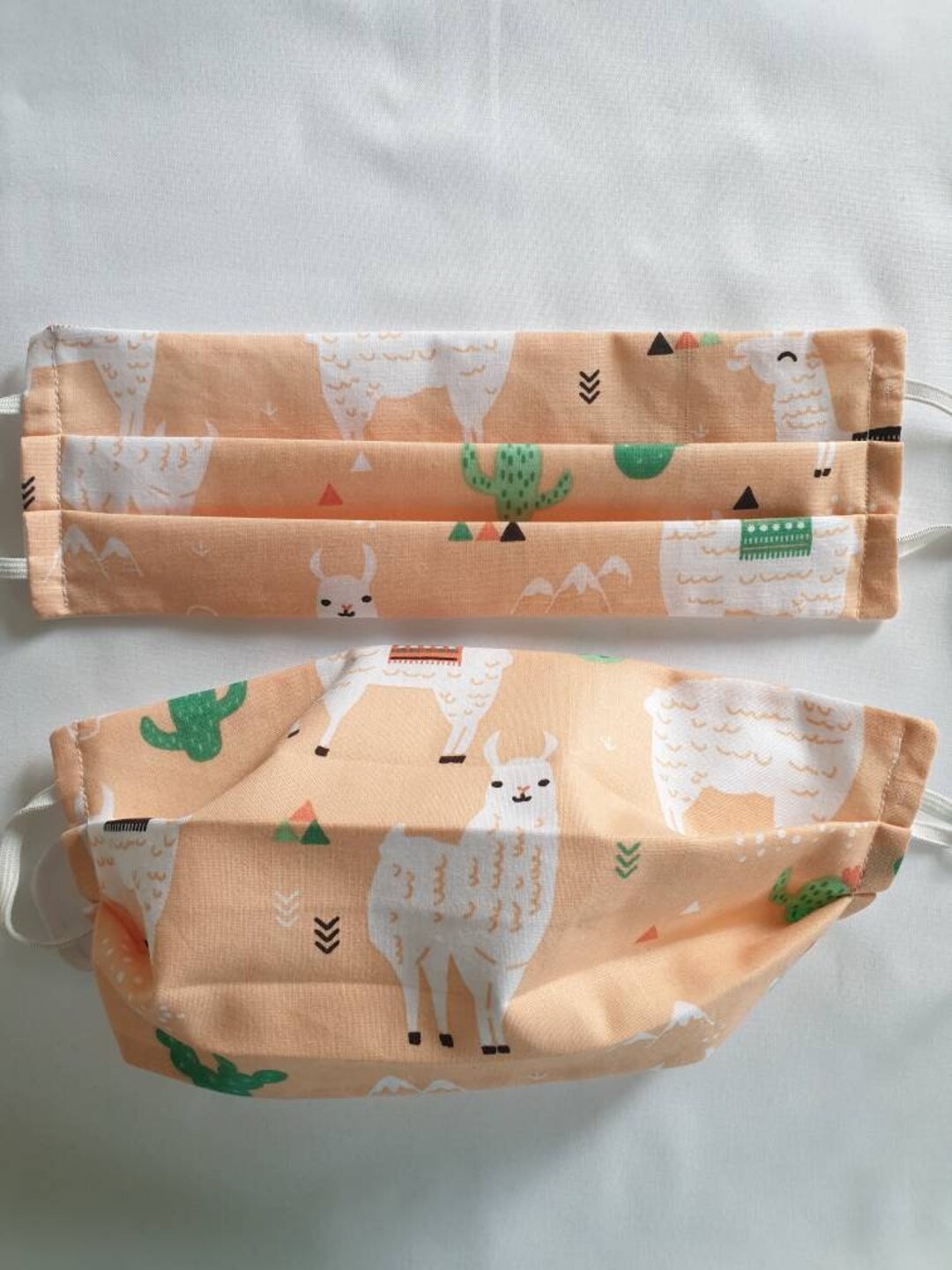 Adult Male / Female or Child Face Mask 1 Piece, 100% Cotton Fabric ...