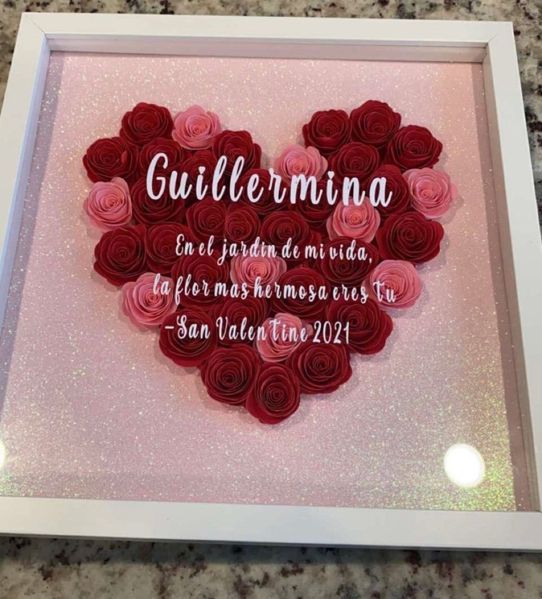 Shadow Box Name & Quote 12x12 Box - Etsy