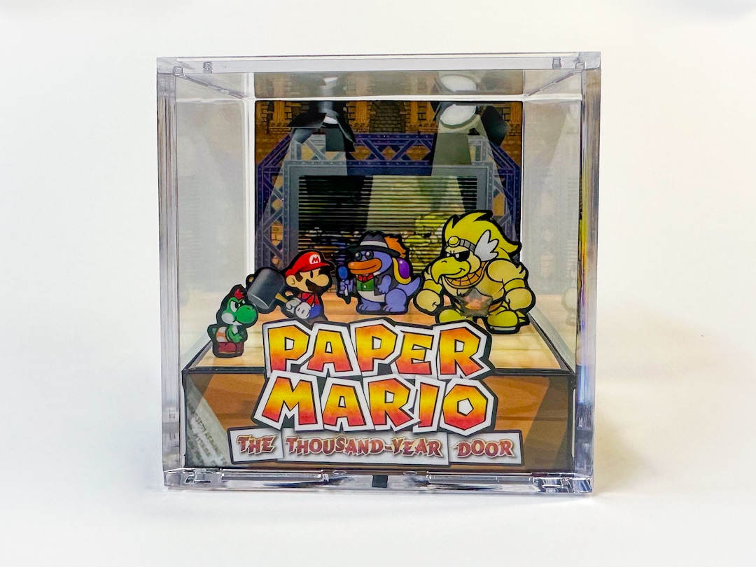 Paper Mario: the Thousand Year Door Diorama Cube - Rawk Hawk - Video ...