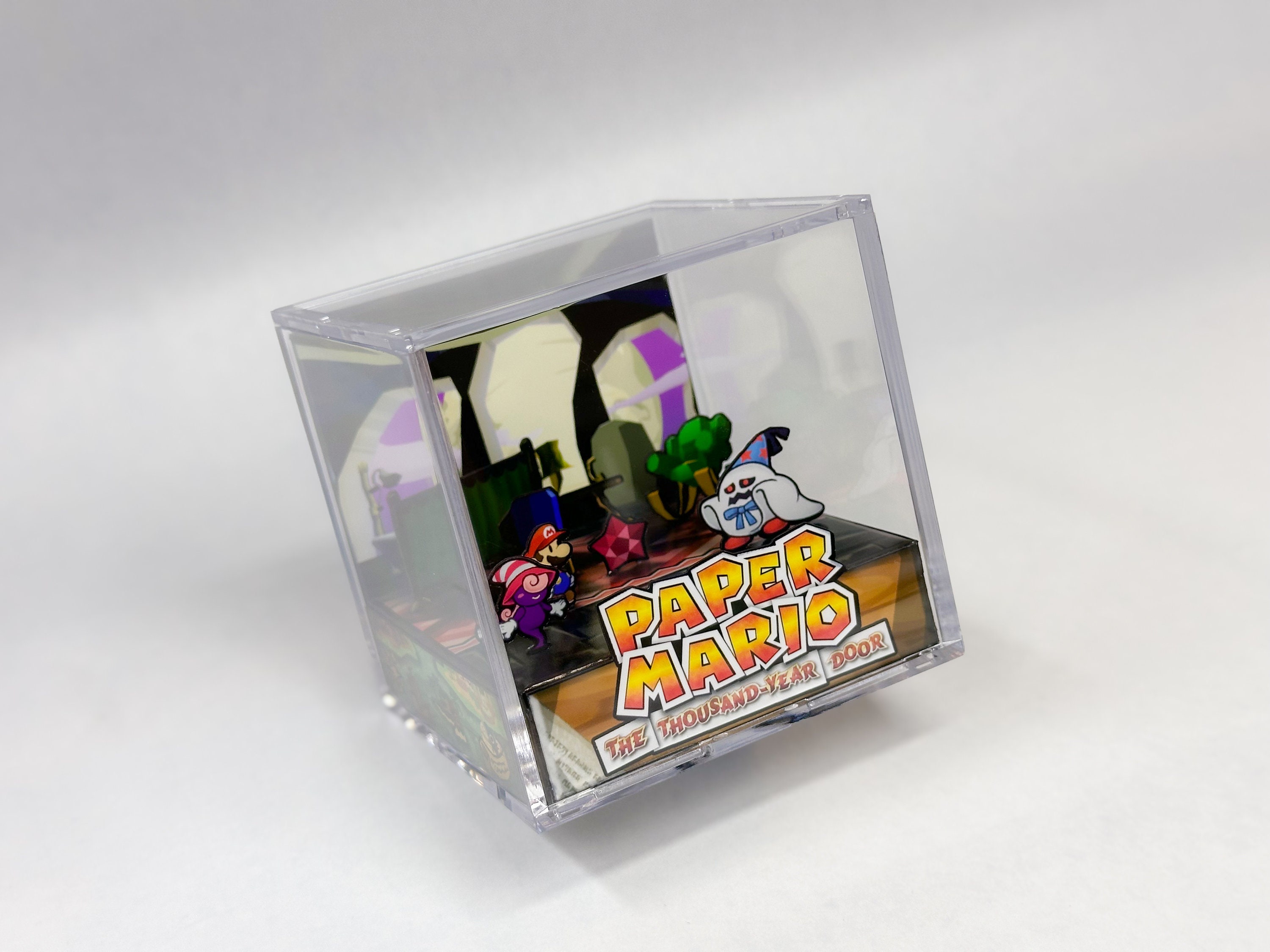 Paper Mario: the Thousand Year Door Diorama Cube - Battle With Doopliss ...